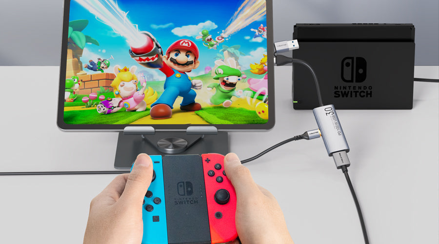 So verwenden Sie Ihren Laptop oder Tablet als Monitor für Nintendo Swi