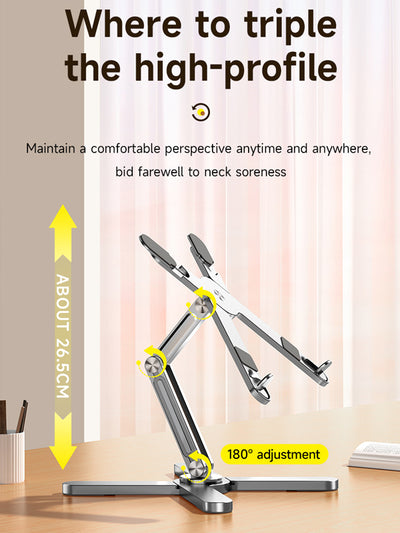 Adjustable Swivel Laptop Stand Aluminum Alloy 360 Degree Rotating Brac